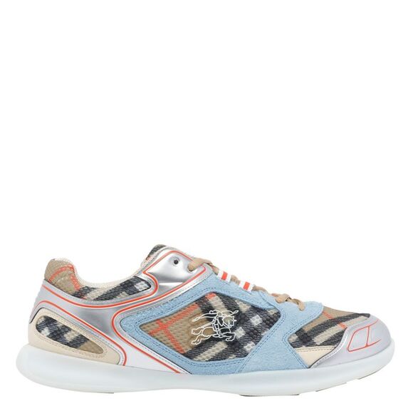Burberry | Shoes | Burberry Men Matrix Check Sporty Sneakers | Poshmark